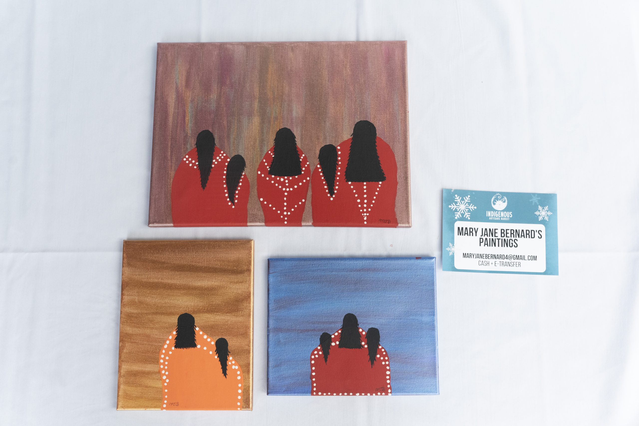 Mary Jane Bernard Paintings - Indigenous PEI